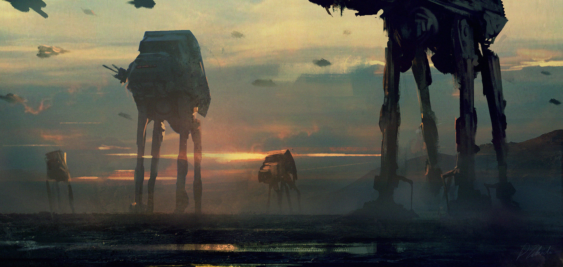 ArtStation - Imperial Walkers