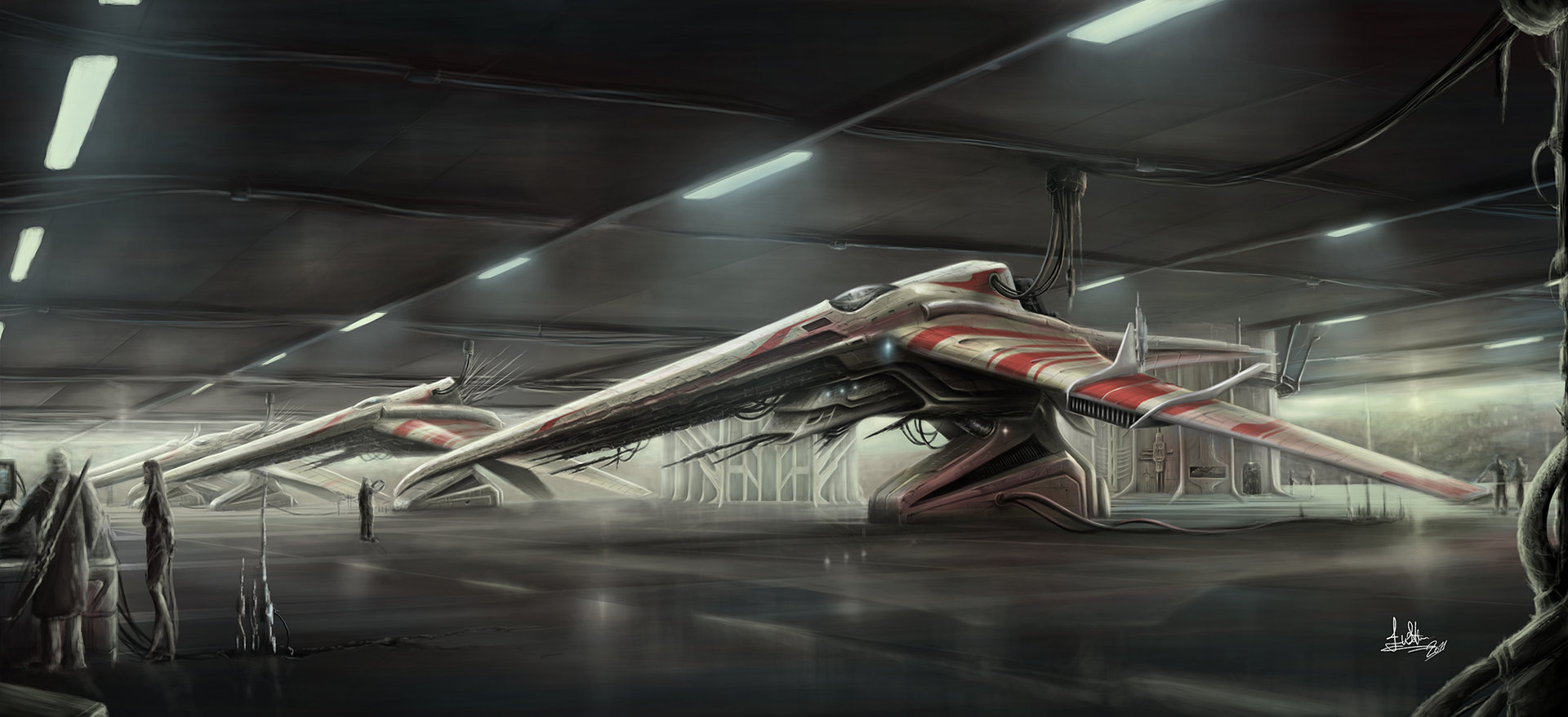 ArtStation - Space Hanger