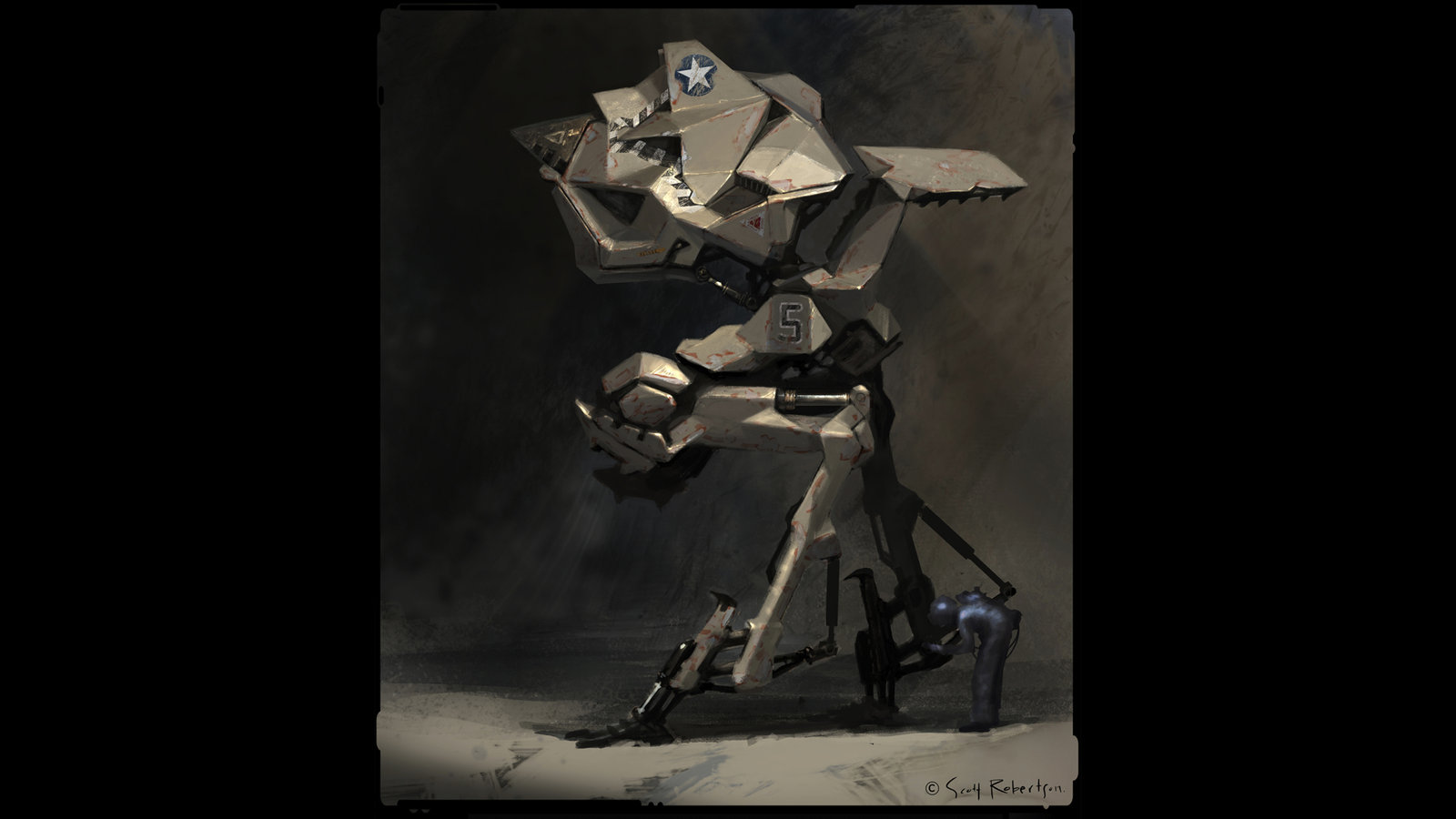 Scott Robertson - Mech Rendo
