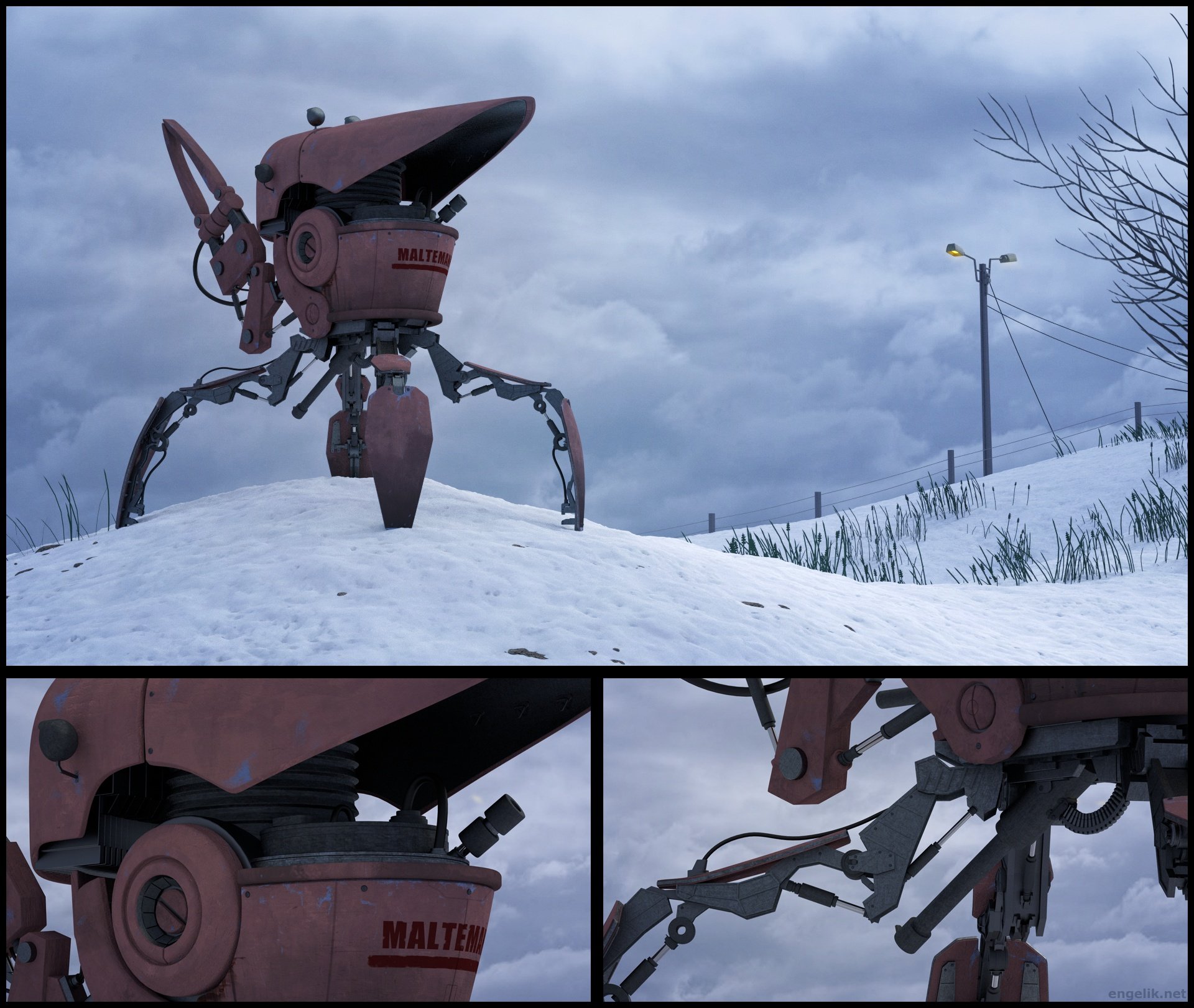 ArtStation - A robot among us.