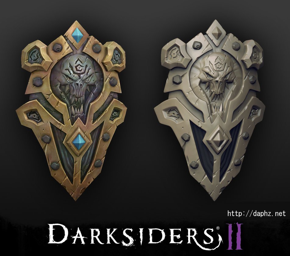ArtStation - Darksiders 2 shield