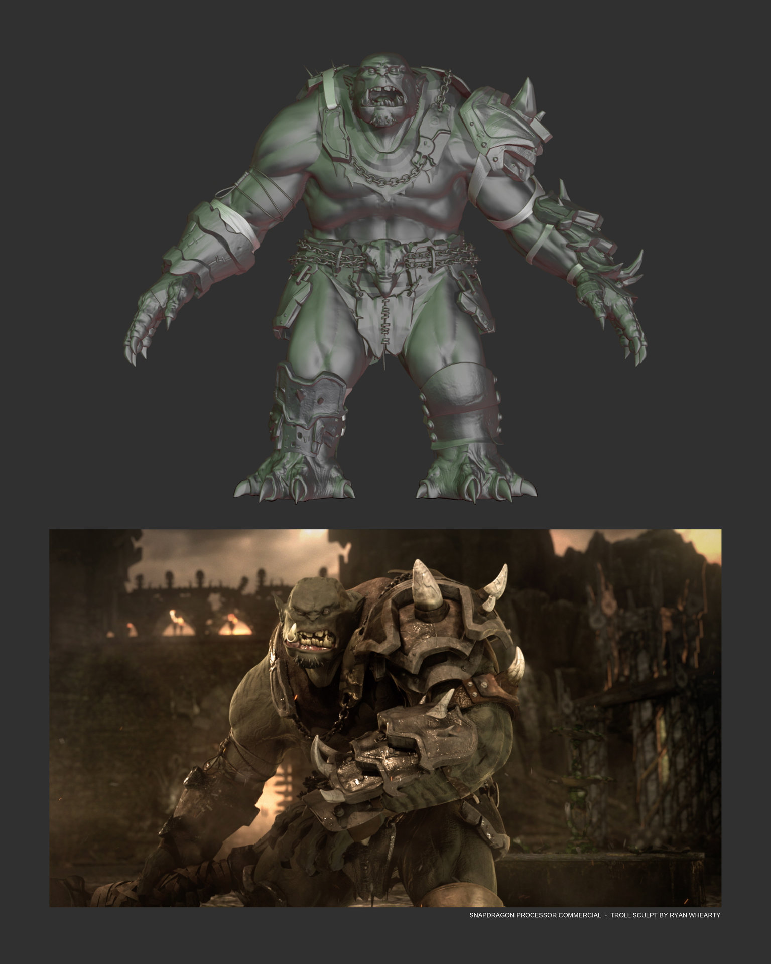 ArtStation - Snapdtagon Troll