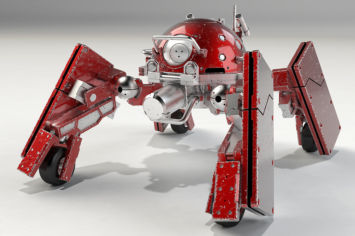 ArtStation - Ghost in the Shell : Arise - Logicoma shot 2, Paul Beards