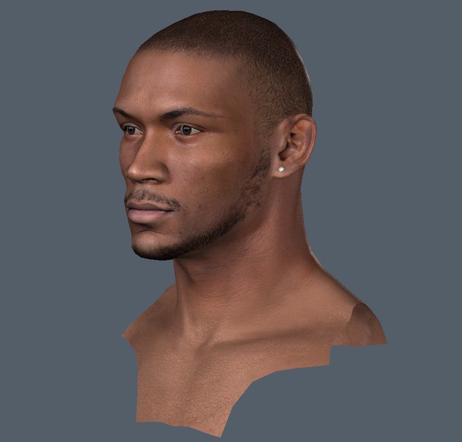 ArtStation - Character Head Front