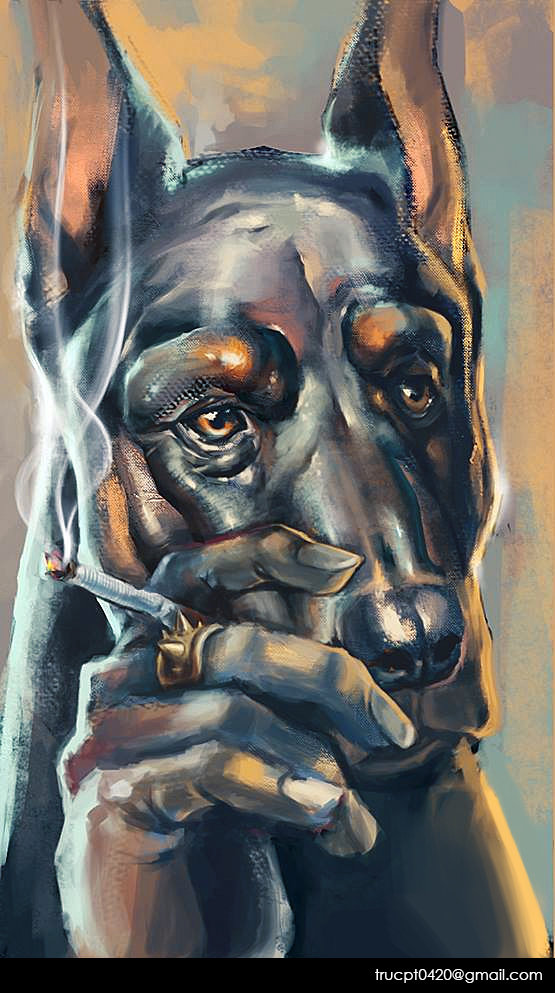 ArtStation - Doberman