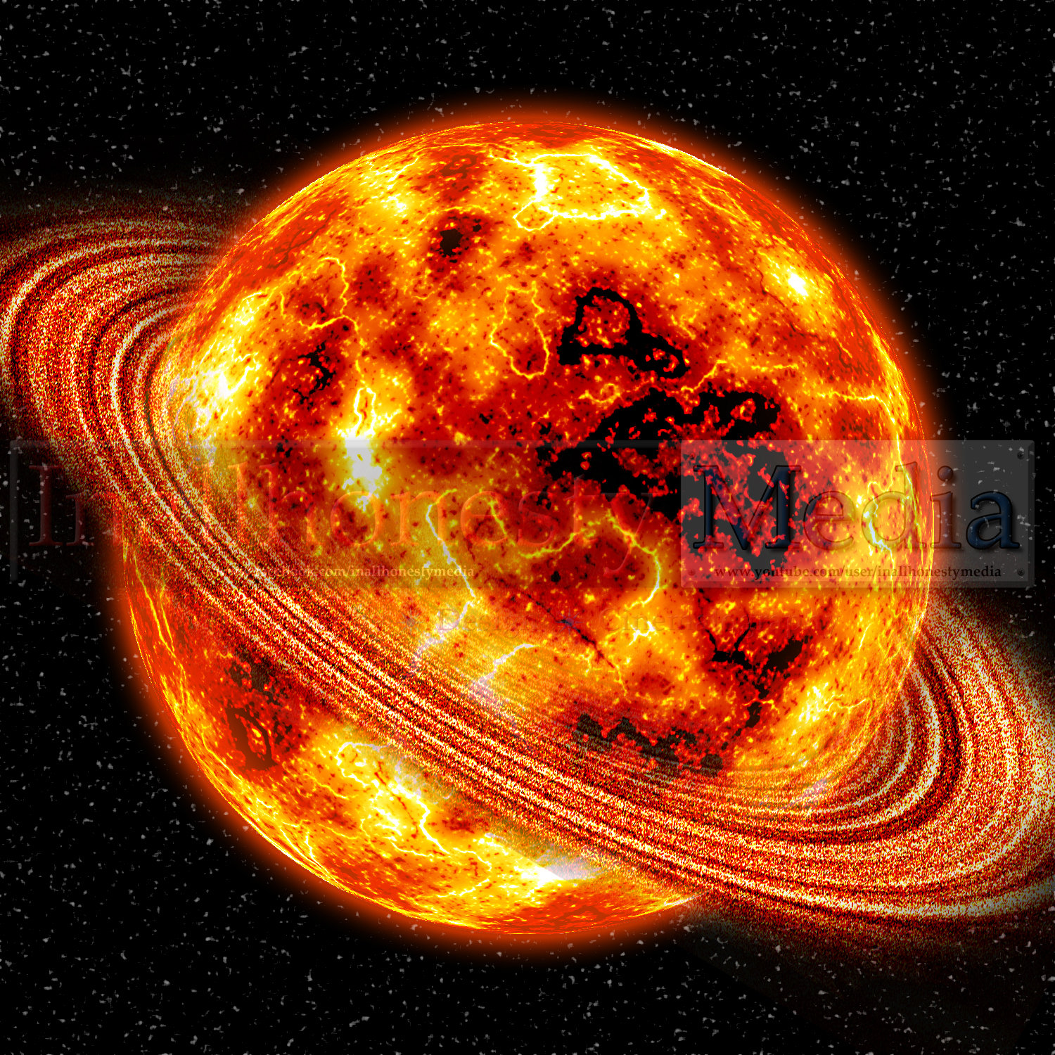 ArtStation - Molten Planet