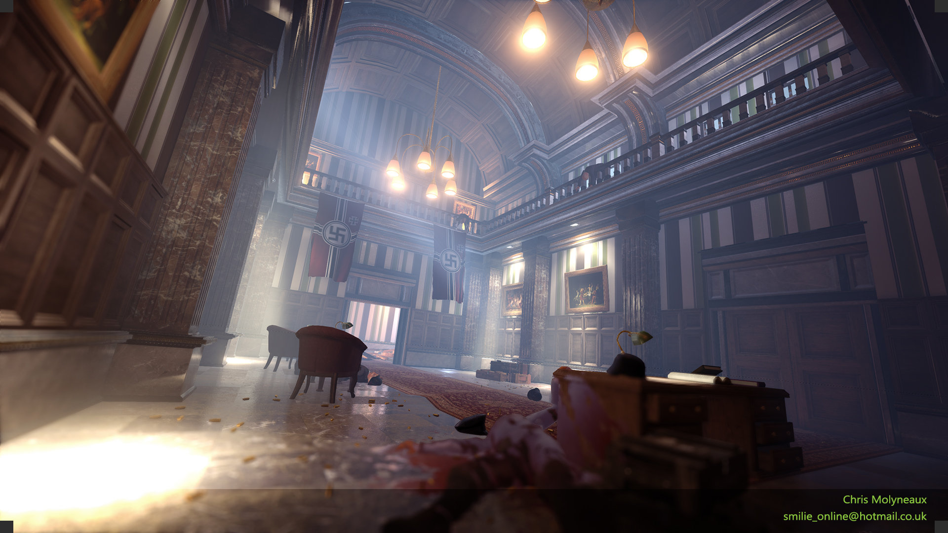 ArtStation - Bank Lobby 1