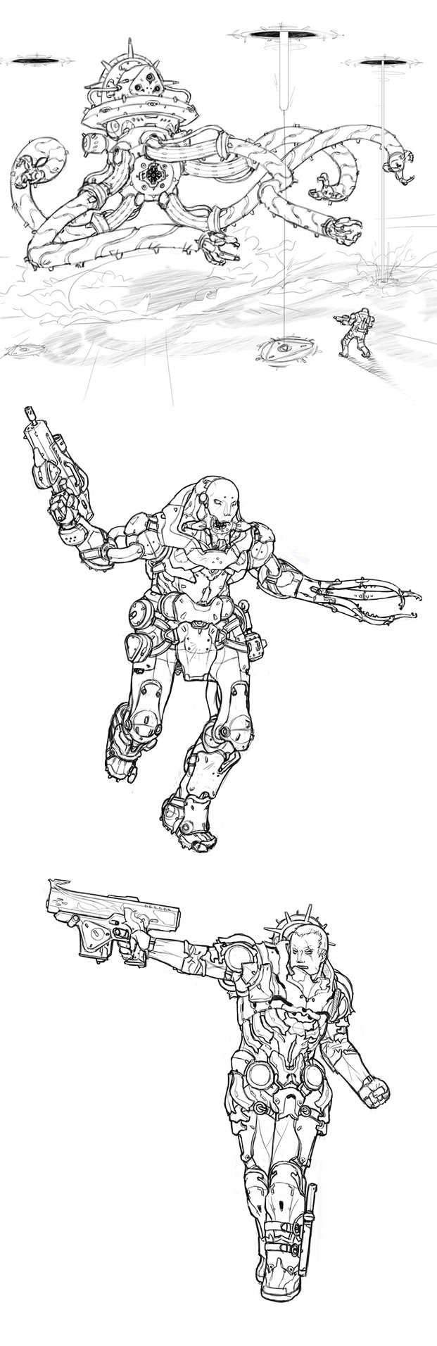 ArtStation - Dimensional war characters