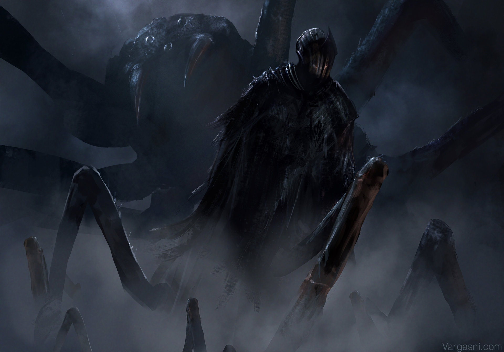 ArtStation - Lord of the spiders, Randy Vargas (vargasni)