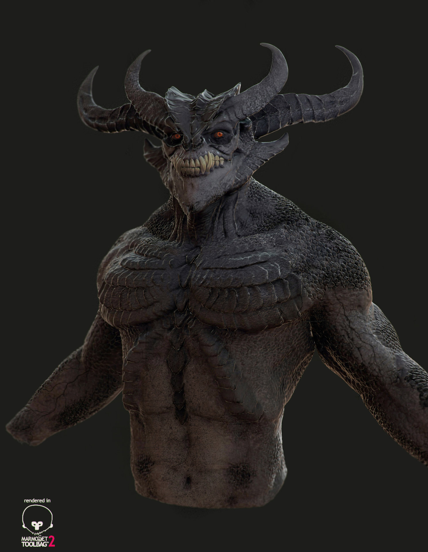 ArtStation - Demon Wip