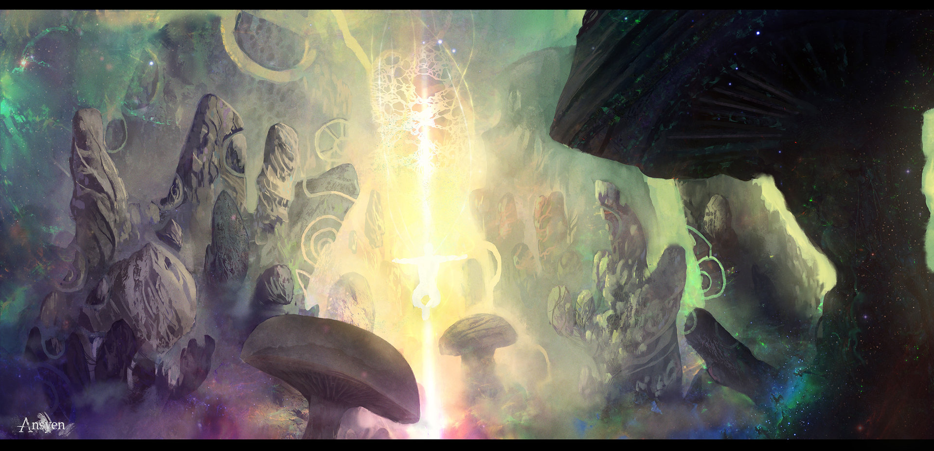 ArtStation - Ansyen - Spiritual Oasis