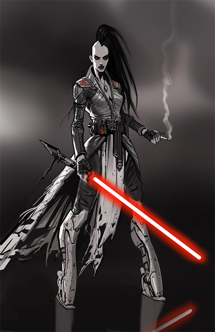 ArtStation - smoking sith