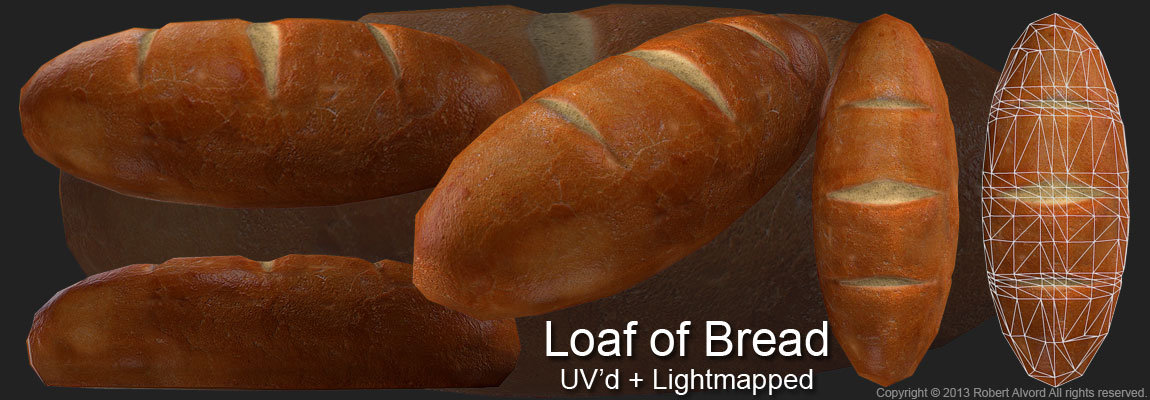 ArtStation - Loaf of Bread