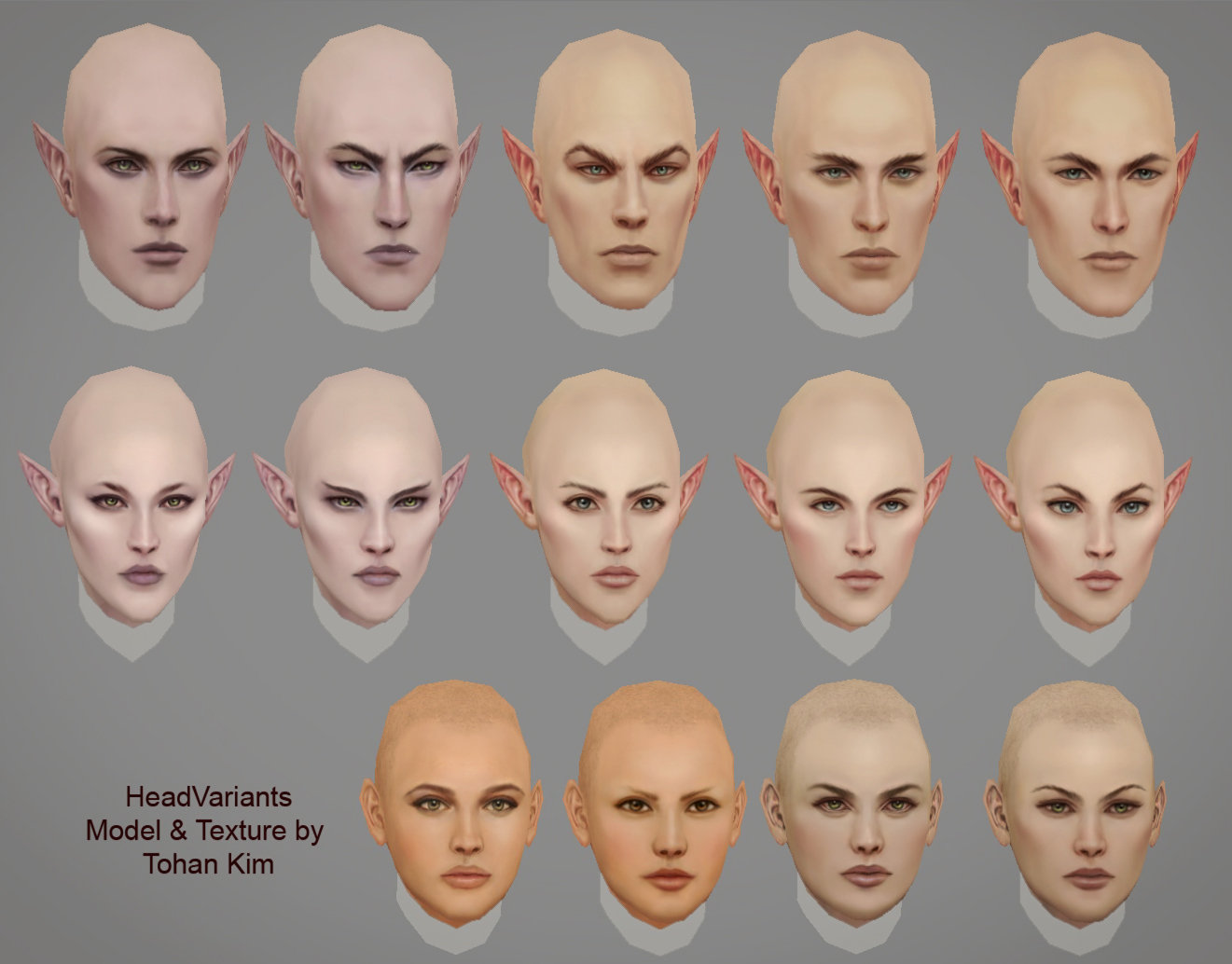 ArtStation - Head Variants