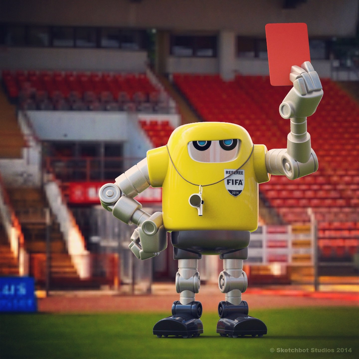 ArtStation - RefBot in Stadium 1