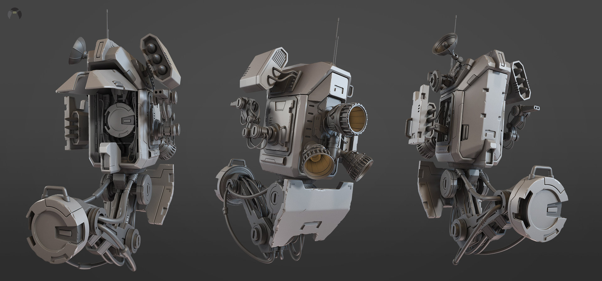 ArtStation - Demolition Droid
