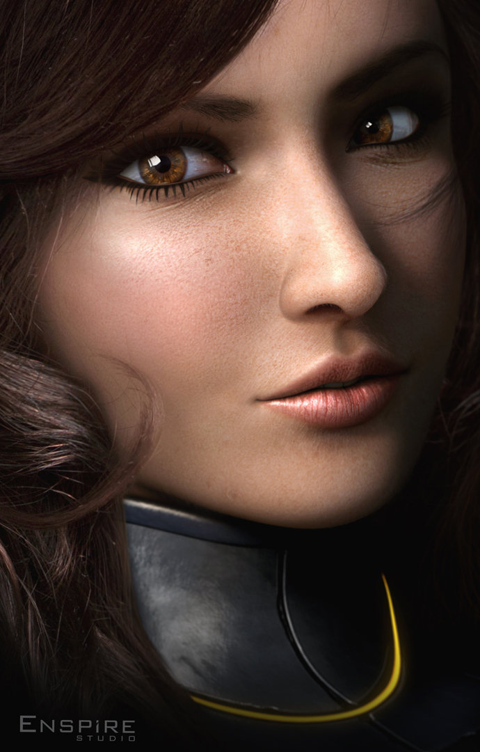 ArtStation - Eliana Closeup