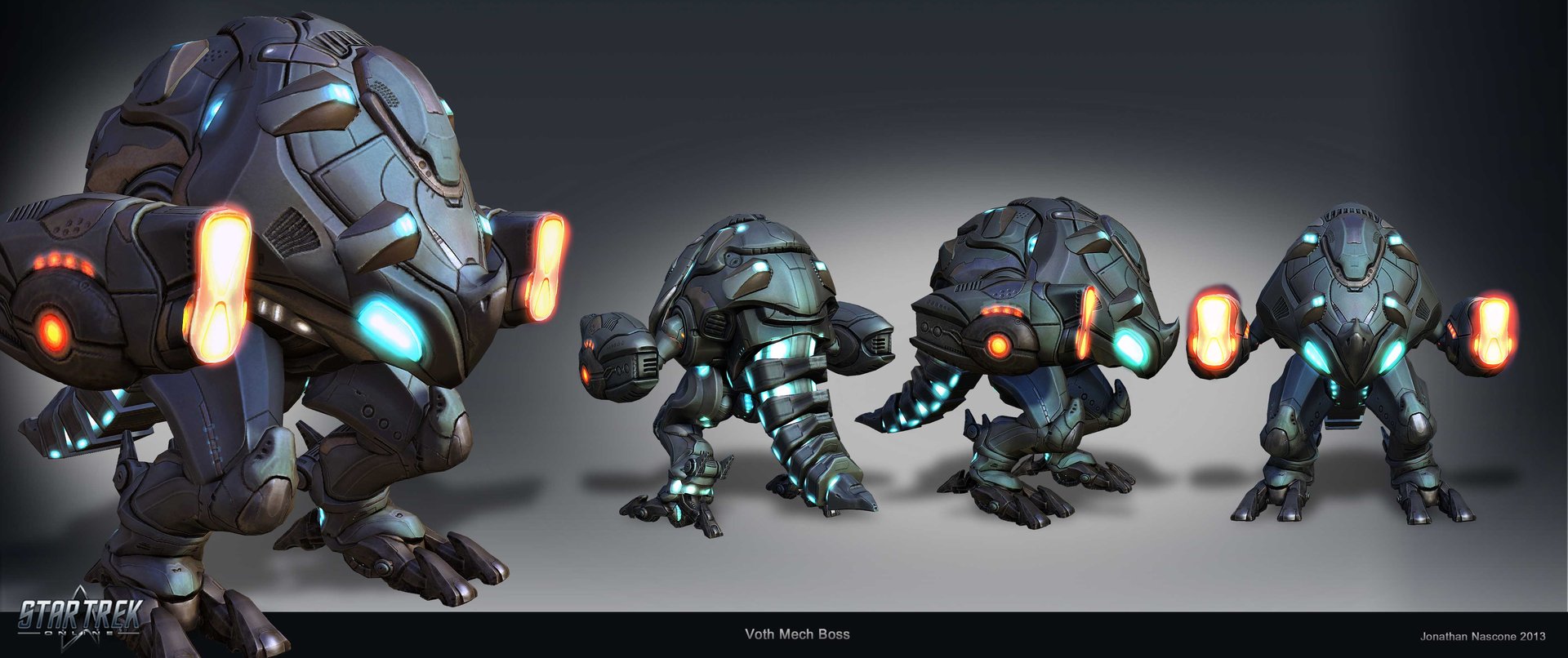 ArtStation - Star Trek Online: Voth Mech