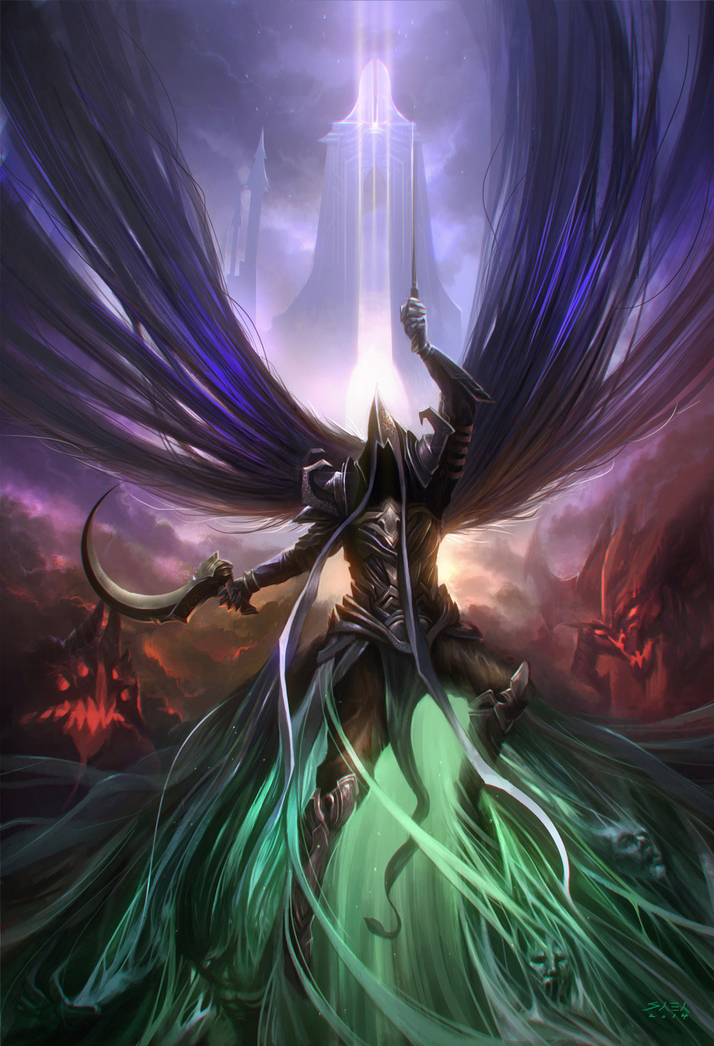 Diablo 3 Art Angel
