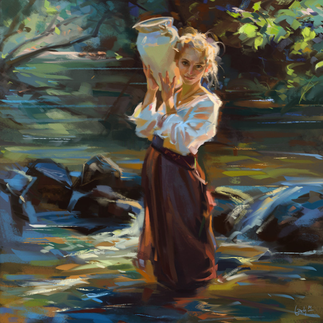 ArtStation - Study of Dan Gerhartz's - "Drawn from Within"