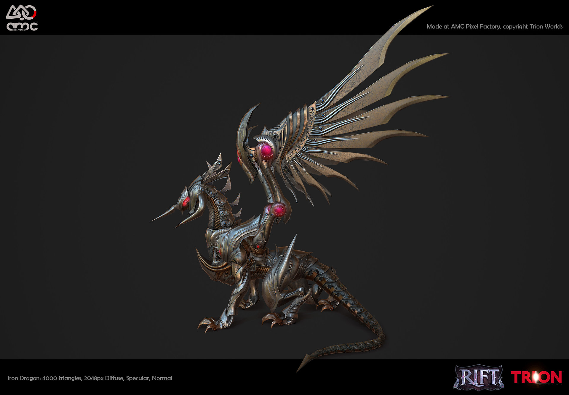 Iron Dragon By Feradami