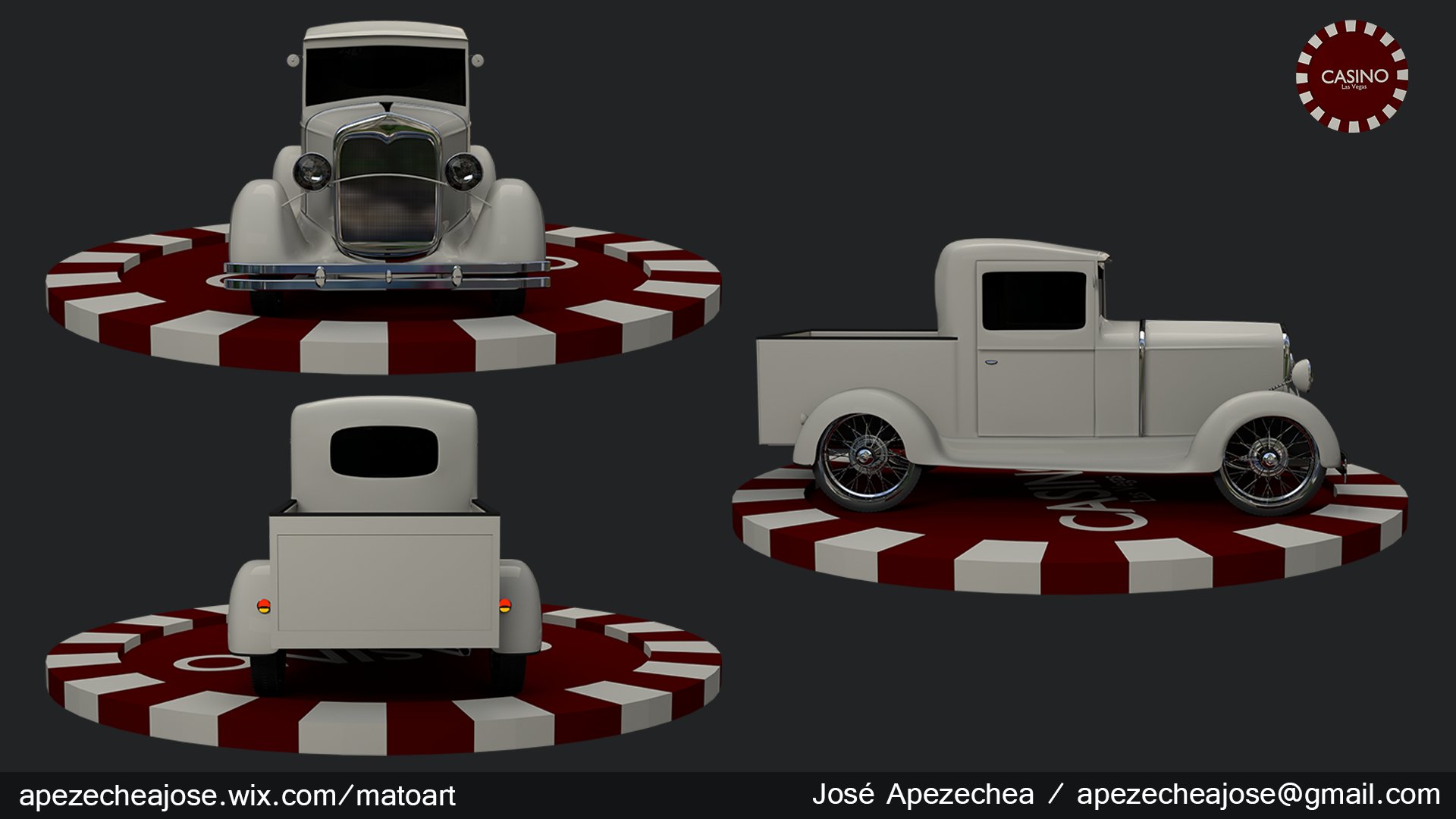 ArtStation - Custom Ford