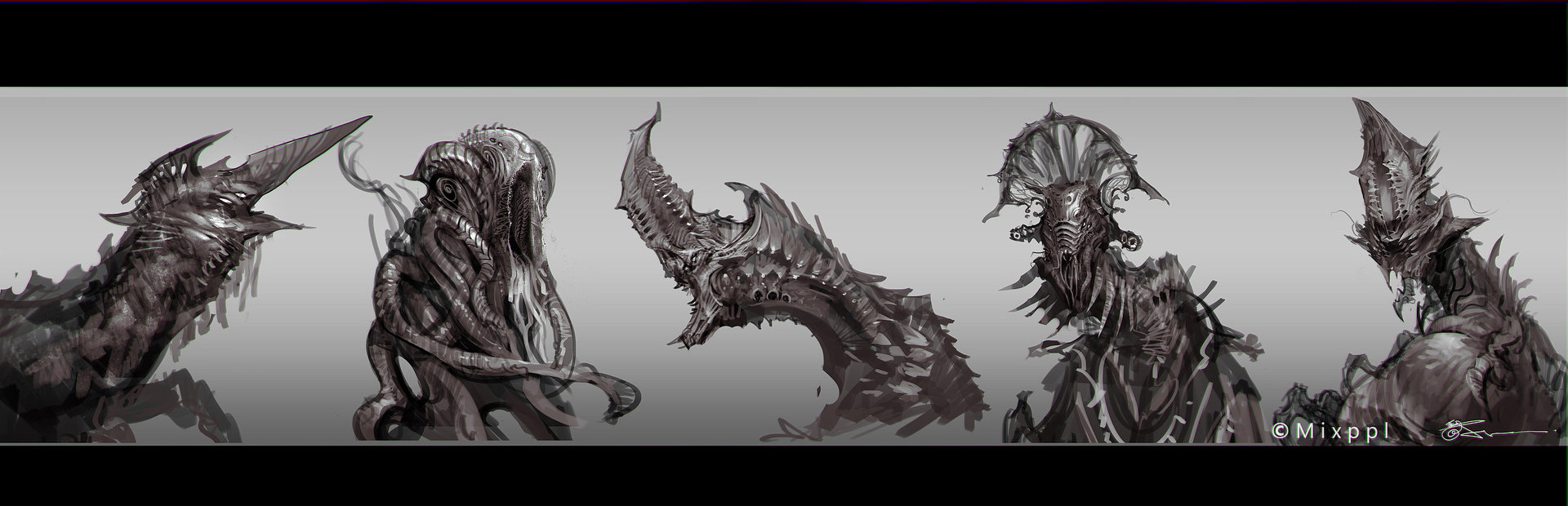 ArtStation - Creature doodles