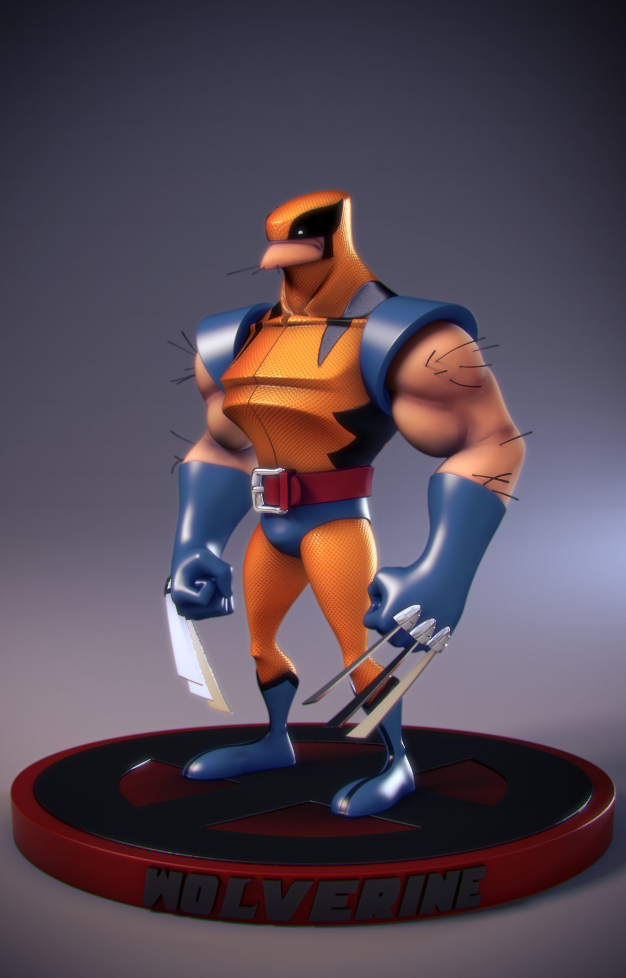 ArtStation - Wolverine, Eddy FRECHOU