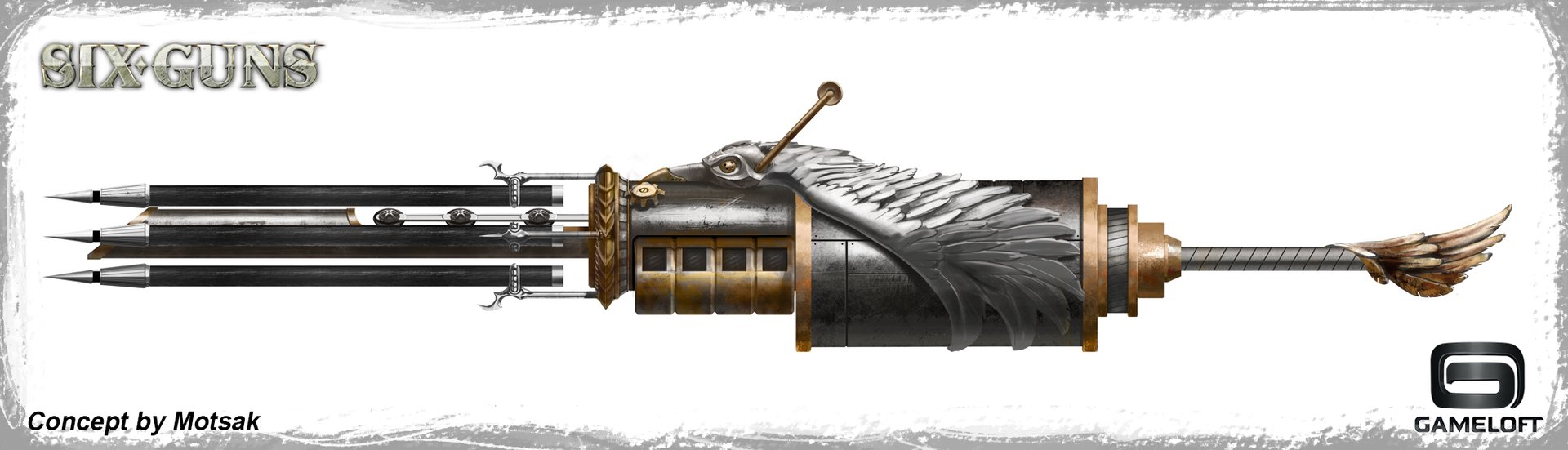 ArtStation - Six Guns Witch impaler