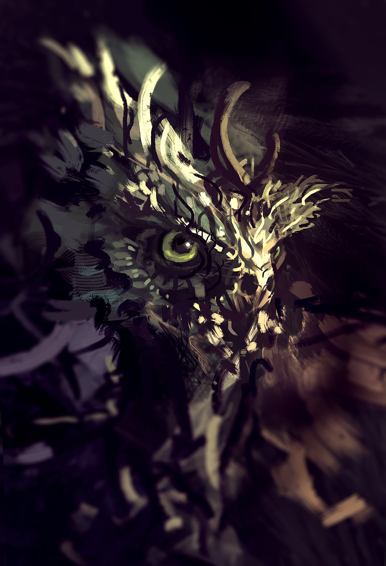 ArtStation - bird like creature