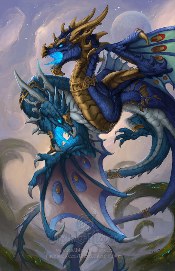 ArtStation - 2014 Zodiac Dragons Gemini