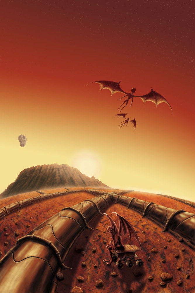 ArtStation - Mars en the martians