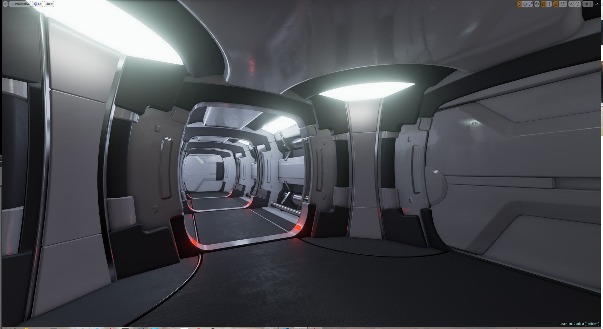 ArtStation - Mass Effect corridor