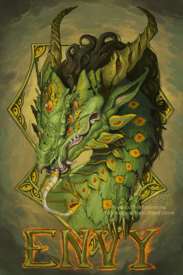 ArtStation - Seven Sins Dragon Envy