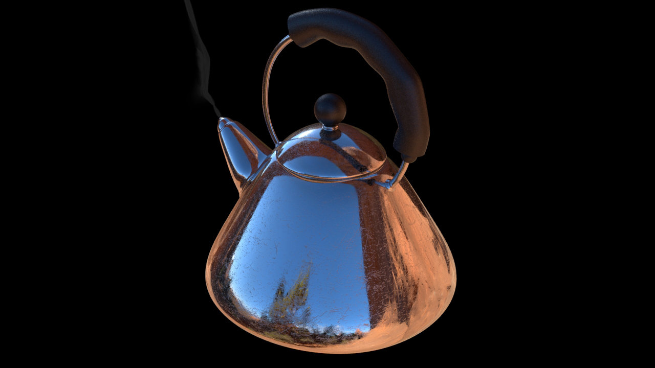 ArtStation - Tea Pot from Alessi