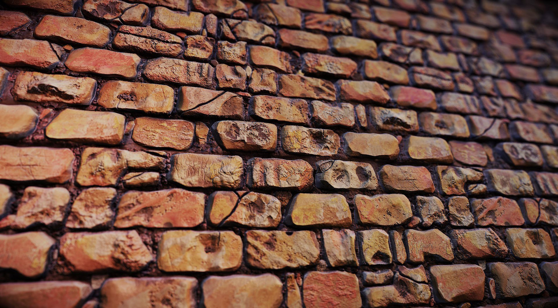 ArtStation - Realtime Stone Brick Texture