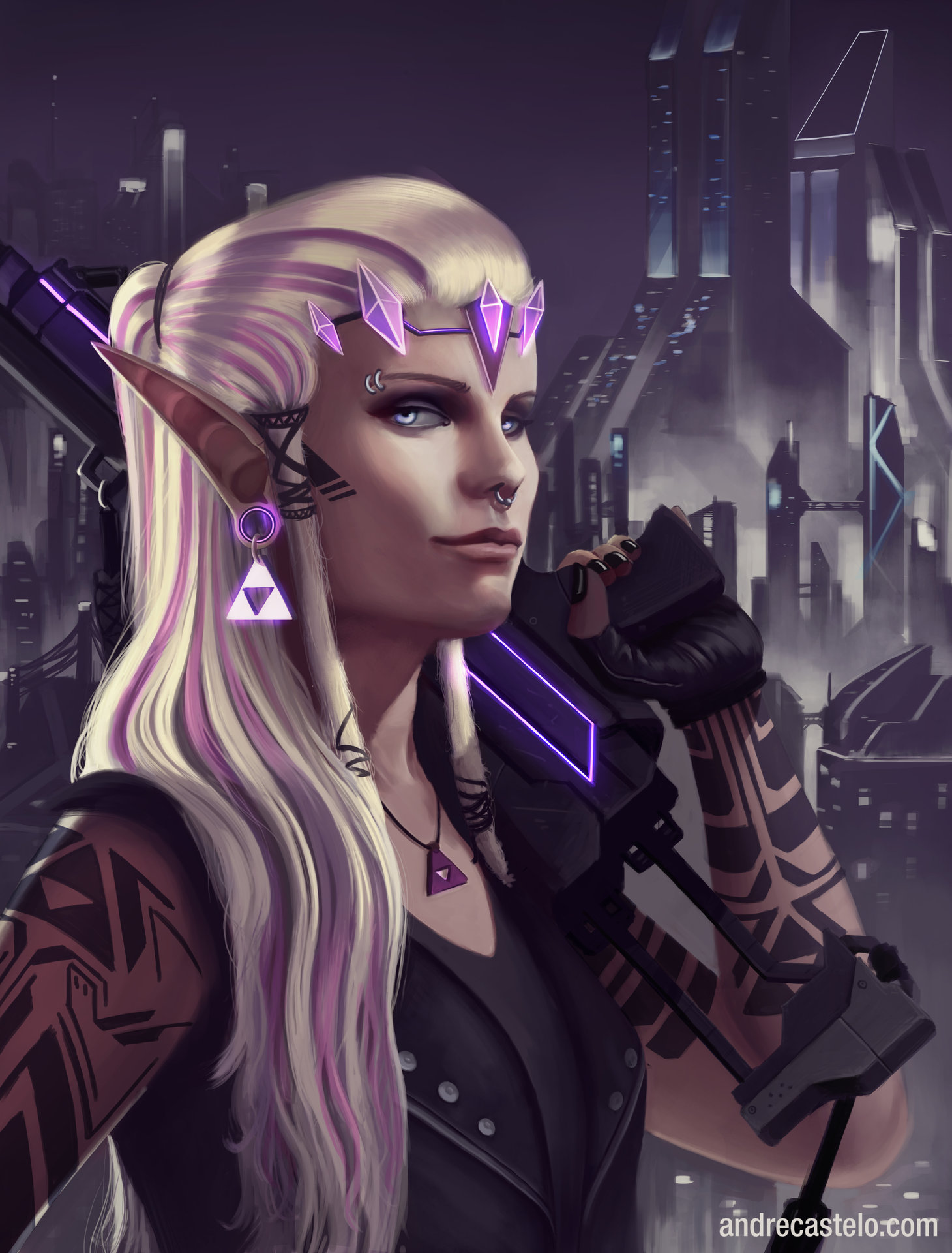 ArtStation - Cyberpunk: Zelda