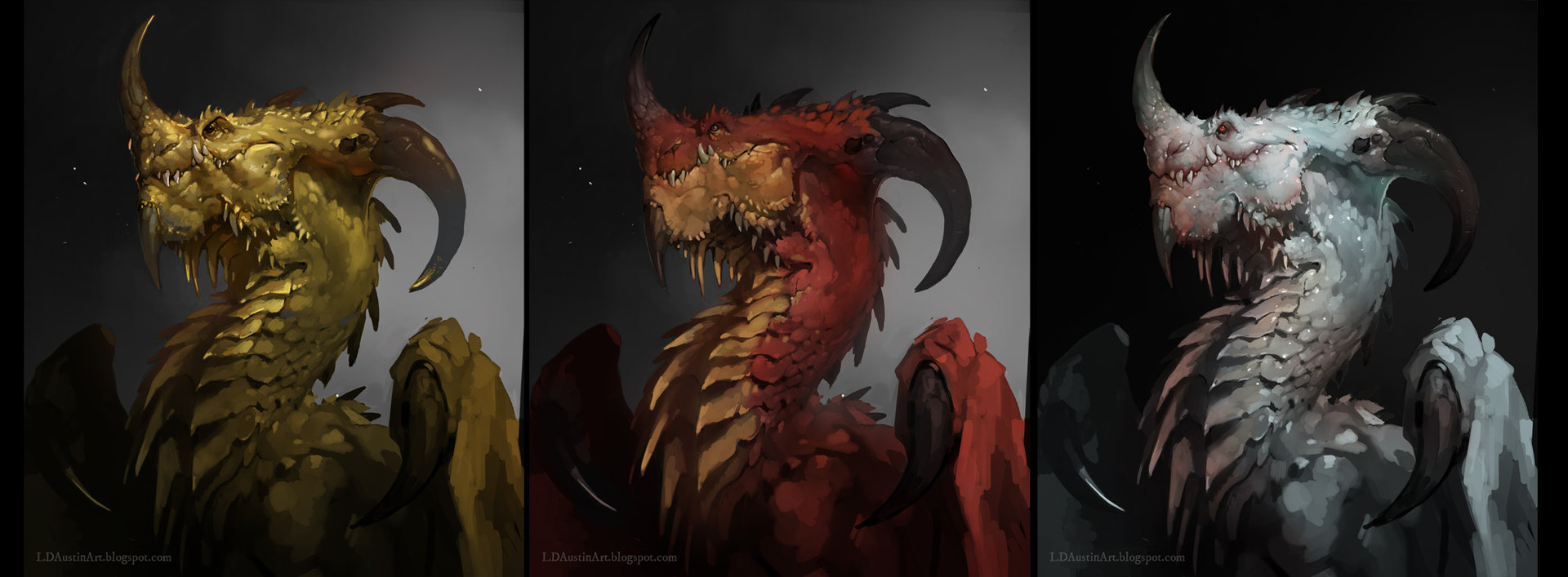 laurel-d-austin-dragon-variation.jpg (1920×707)-花瓣网