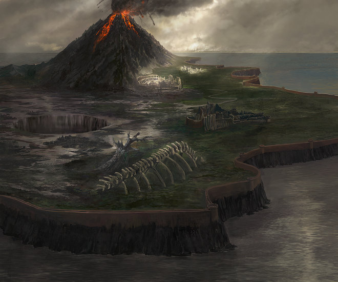 ArtStation - Island of evil