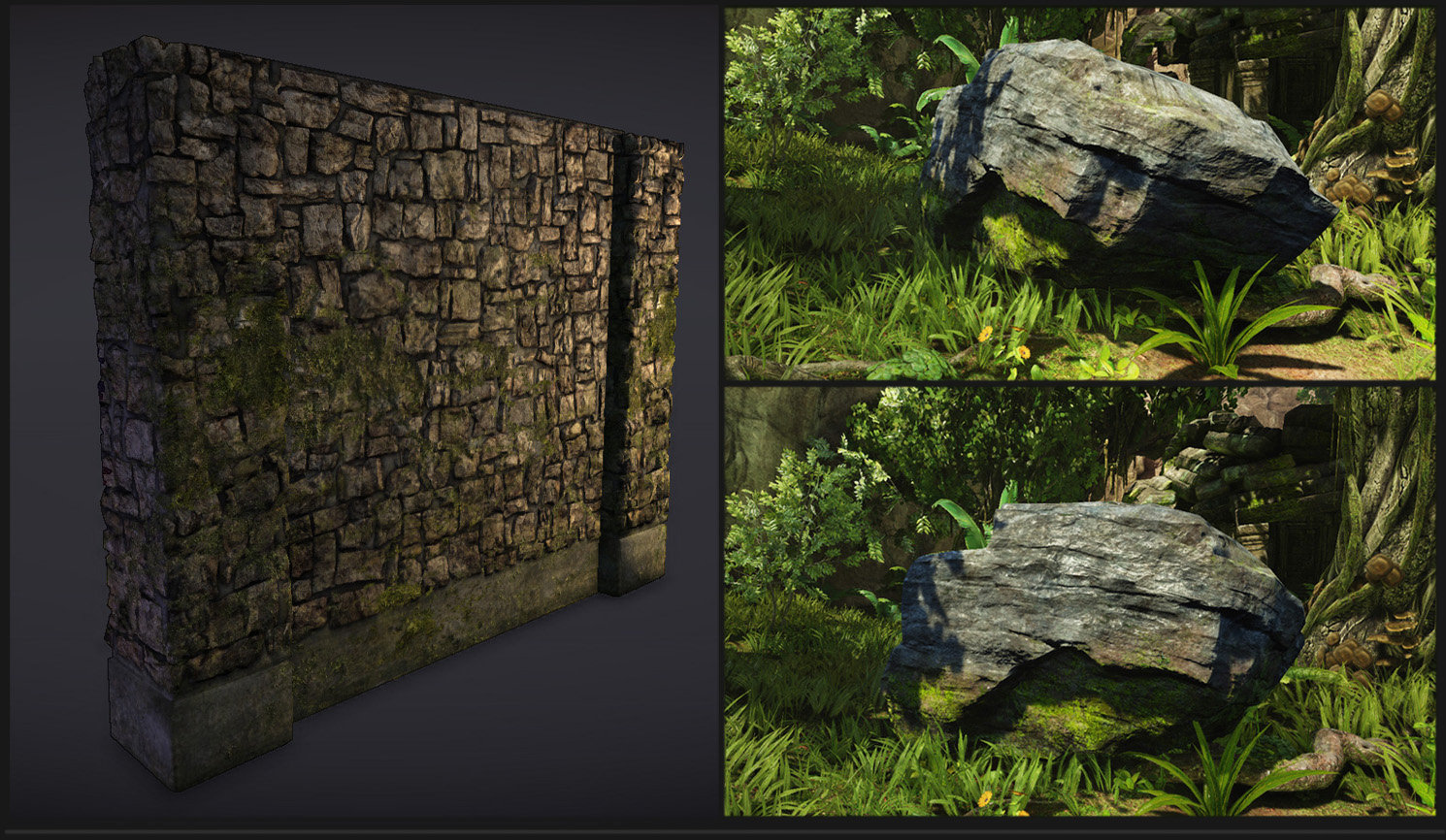 ArtStation - Rock 'n Wall