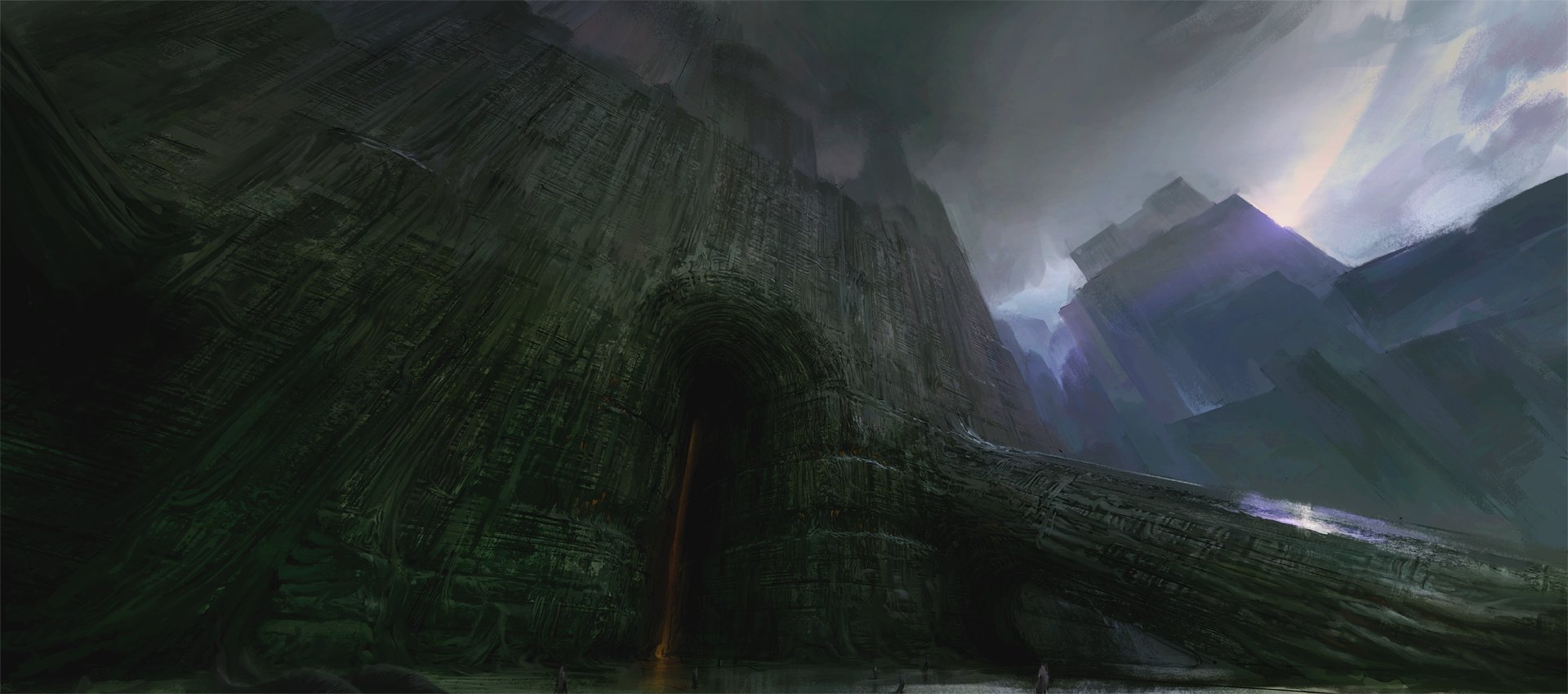 ArtStation - Alien Building