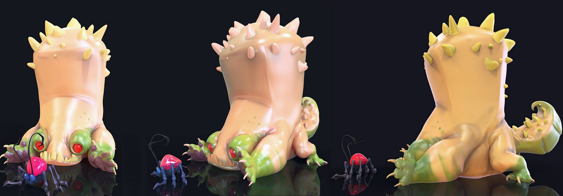 ArtStation - Creature Box Sculpt