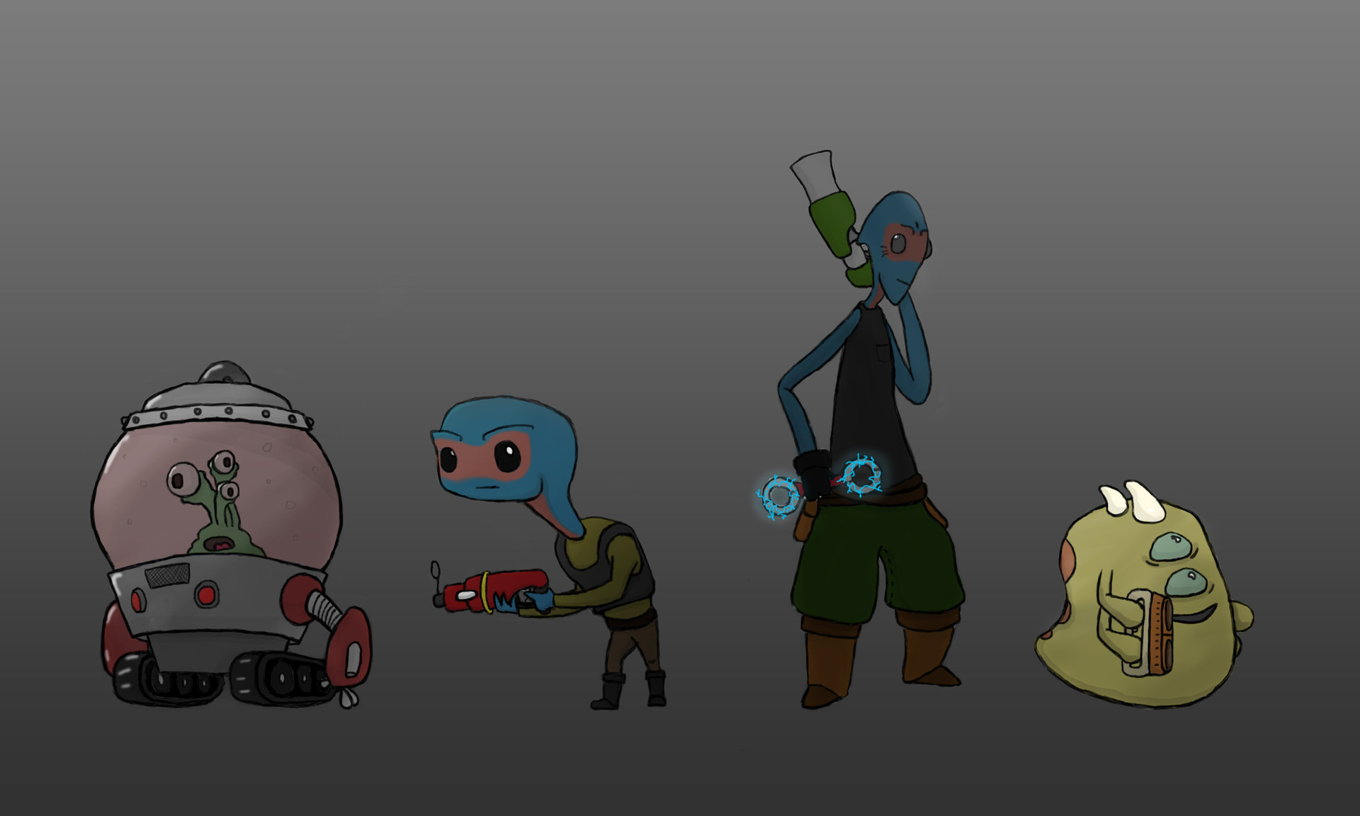 ArtStation - Alien Boys