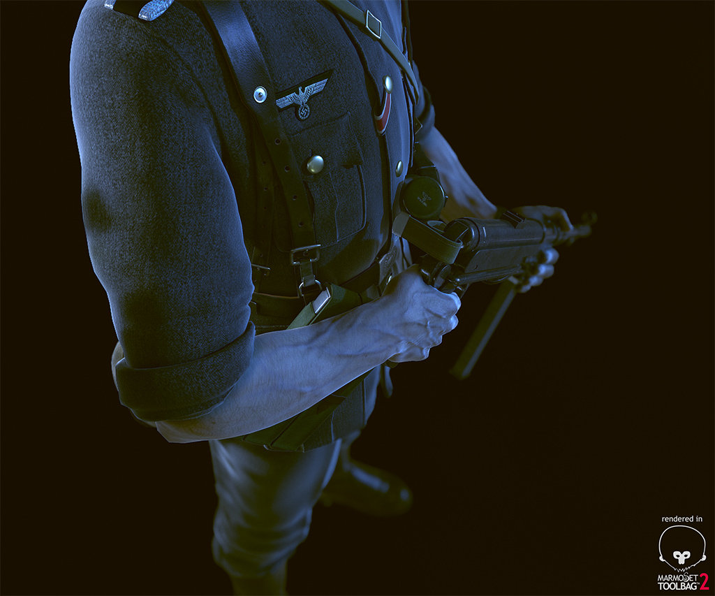 Darren Pattenden - WW II German Infantryman