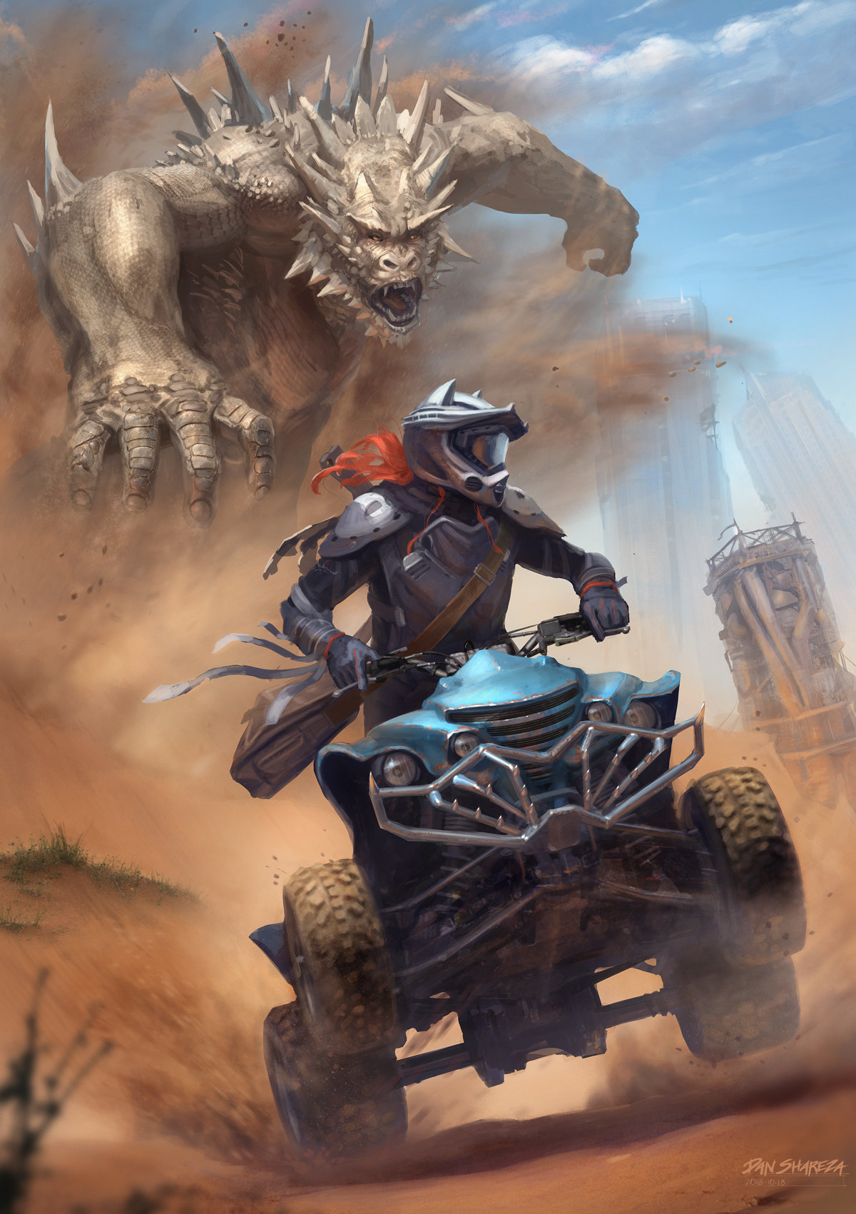 ArtStation - Desert Chase