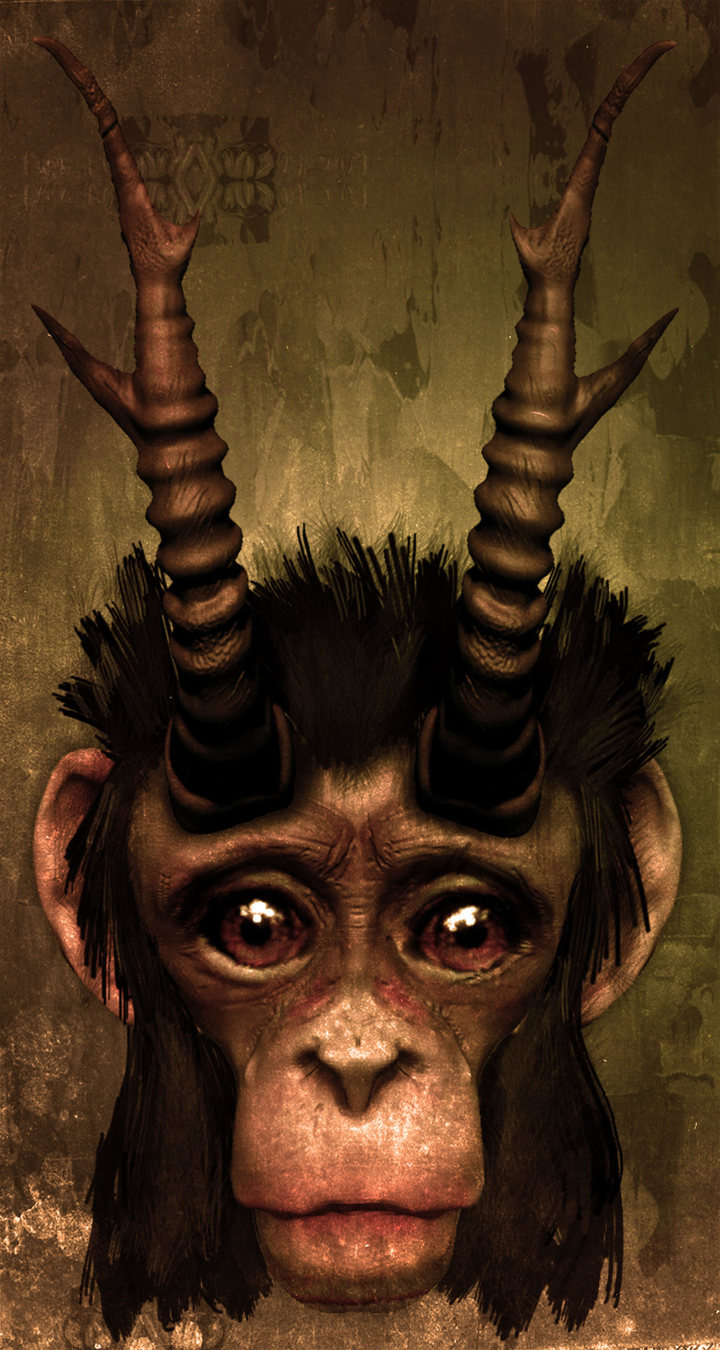 ArtStation - horned monkey