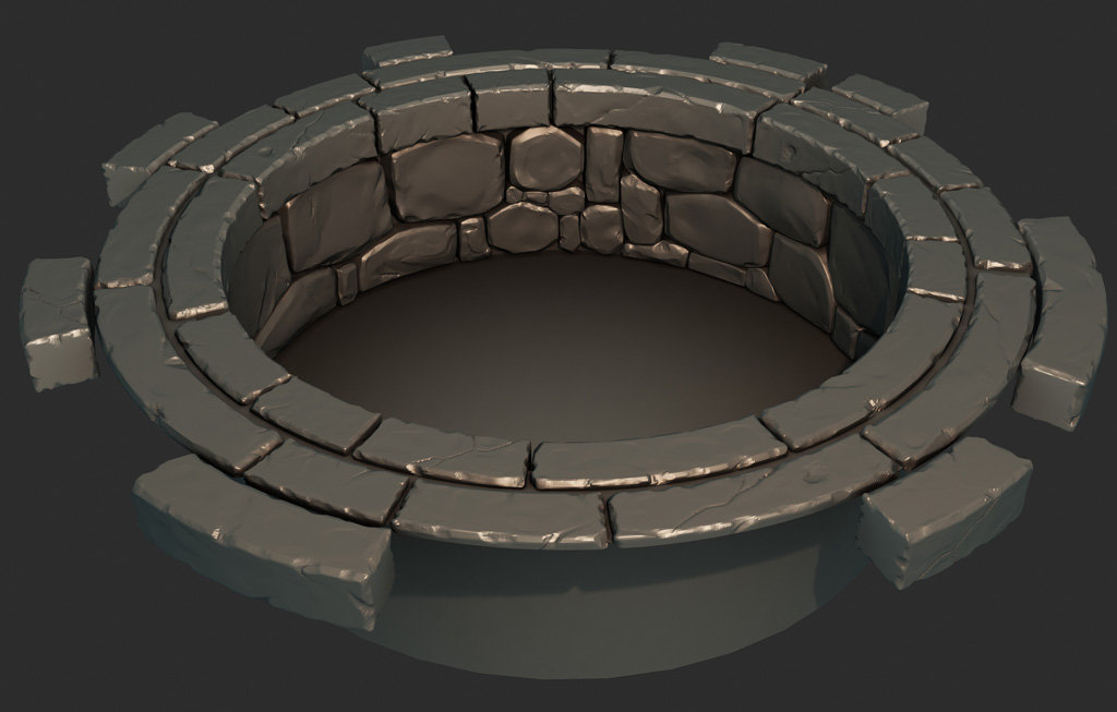 ArtStation - Stone Well