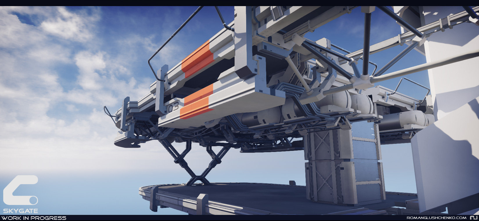 ArtStation - Skygate WIP