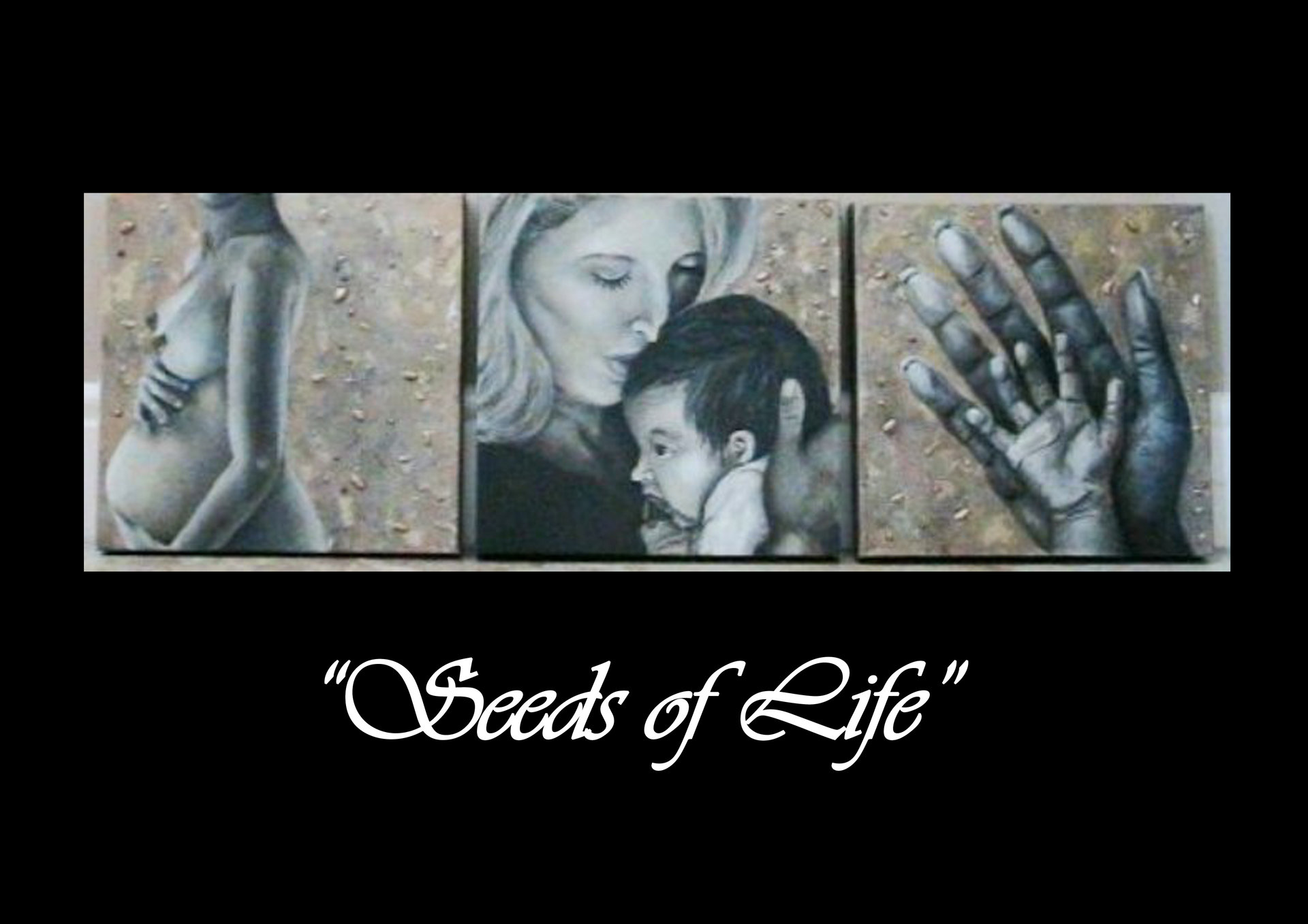 ArtStation - "Seeds of life" Tryptych - Commissioned Artwork