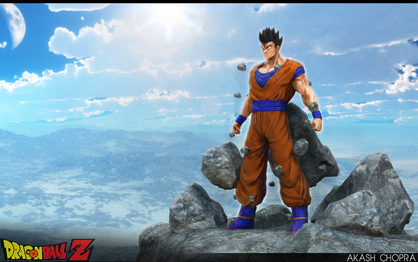 ArtStation - Mystic Gohan, Akash Chopra